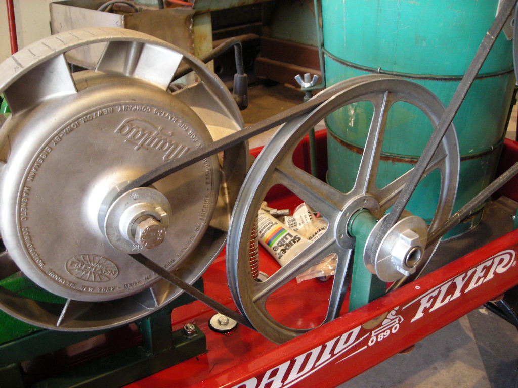Speed reduction setup | Smokstak® Antique Engine Community*
